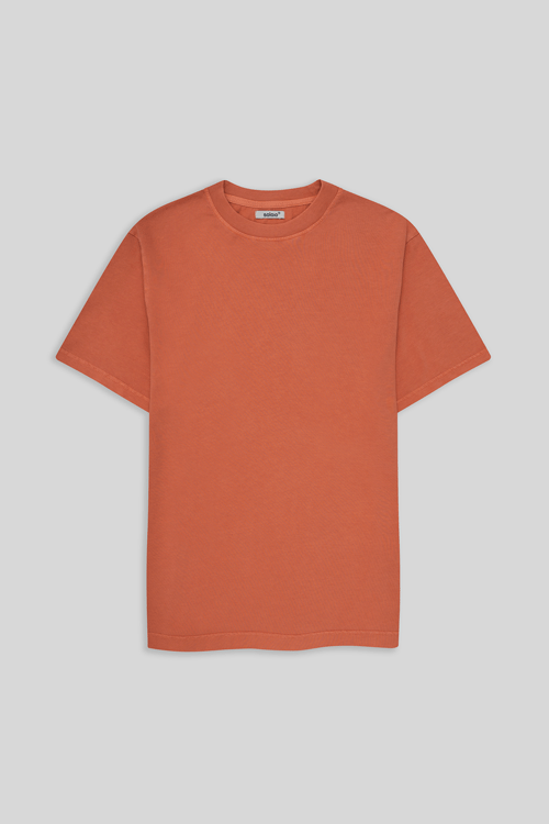 Men's cotton t-shirt terracotta milenario - Premium Italian cotton t ...
